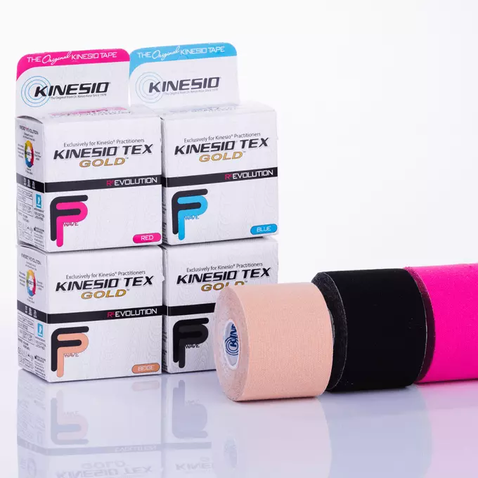 Kinesio Tex Gold FP 5CM X 5M kinesiotaping niebieski - Sklep RehaZakupy.pl